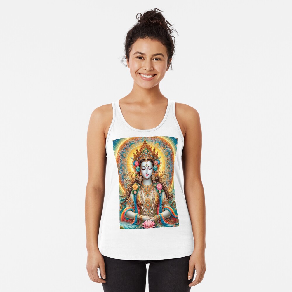 "Green Tara: The Protector and Liberator in Buddhist Art" Sticker for ...