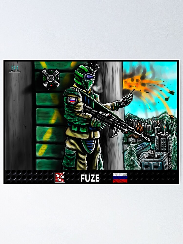 "Fuze by Rovross" Poster by StatikBear | Redbubble