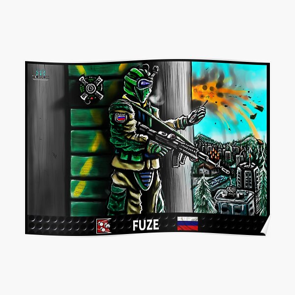 "Fuze by Rovross" Poster by StatikBear | Redbubble