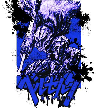 "Crazy Armor Inked-Out Anime Design" Sticker for Sale by AbnormalAdorn ...