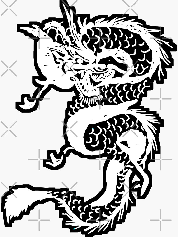 "Iron Dragons Karate Dojo Cobra Kai" Sticker for Sale by SafeRetreat ...