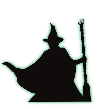 "Elphaba silhouette" Poster by CheylaDesigns | Redbubble