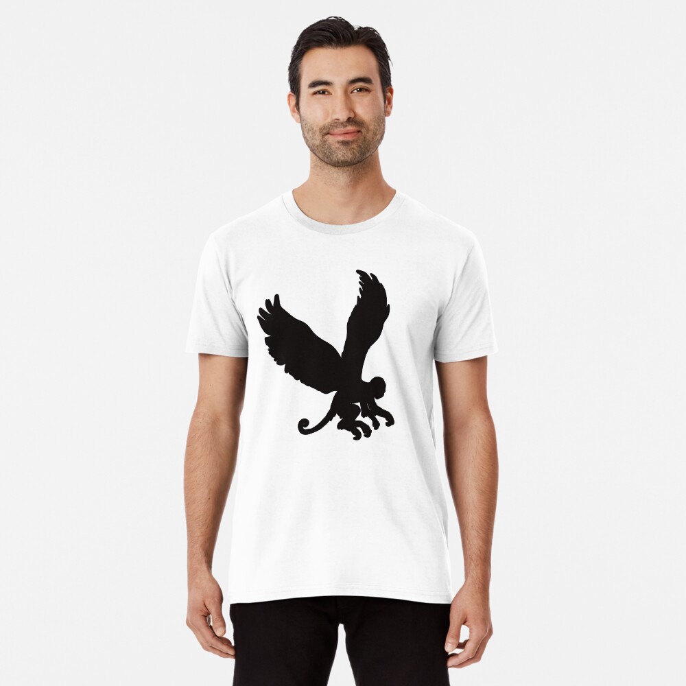 "Wicked Flying Monkey Silhouette" Sticker by CheylaDesigns | Redbubble