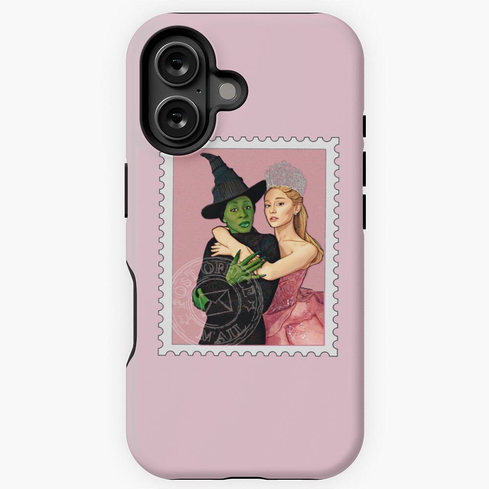 "Wicked Movie Glinda and Elphaba Postage Stamp " Sticker for Sale by ...