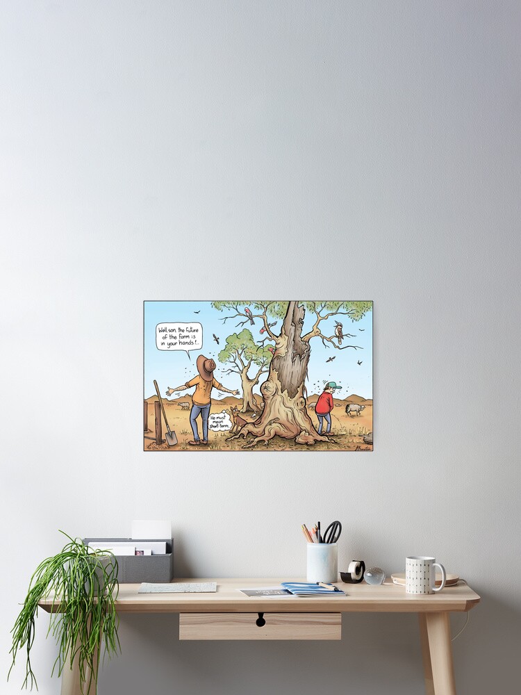 "The Future Is In Your Hands." Poster for Sale by Jed Dunstan | Redbubble