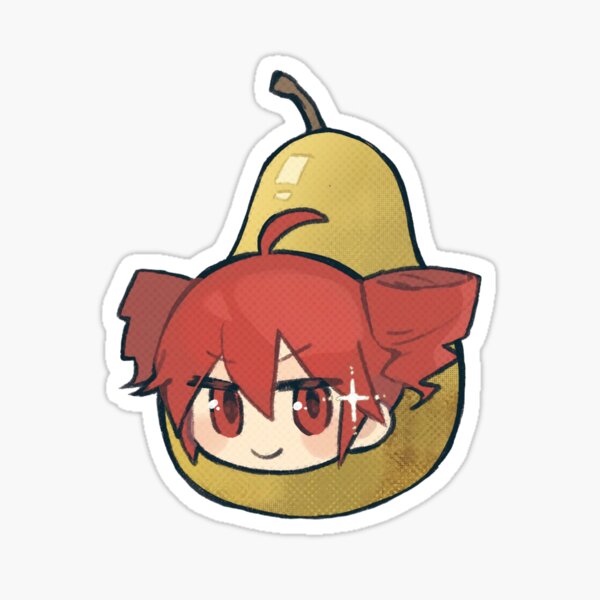 "Pear Teto" Sticker for Sale by MuseMelody | Redbubble