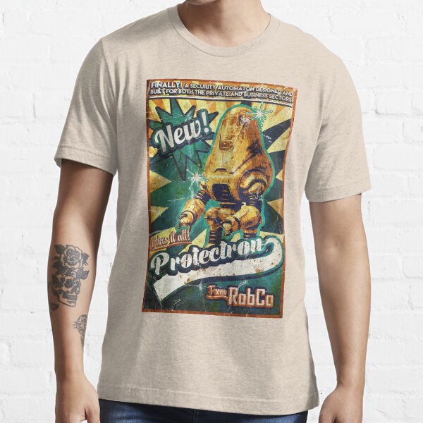 "Protectron Ad" T-shirt for Sale by jenkem69 | Redbubble | protectron t ...