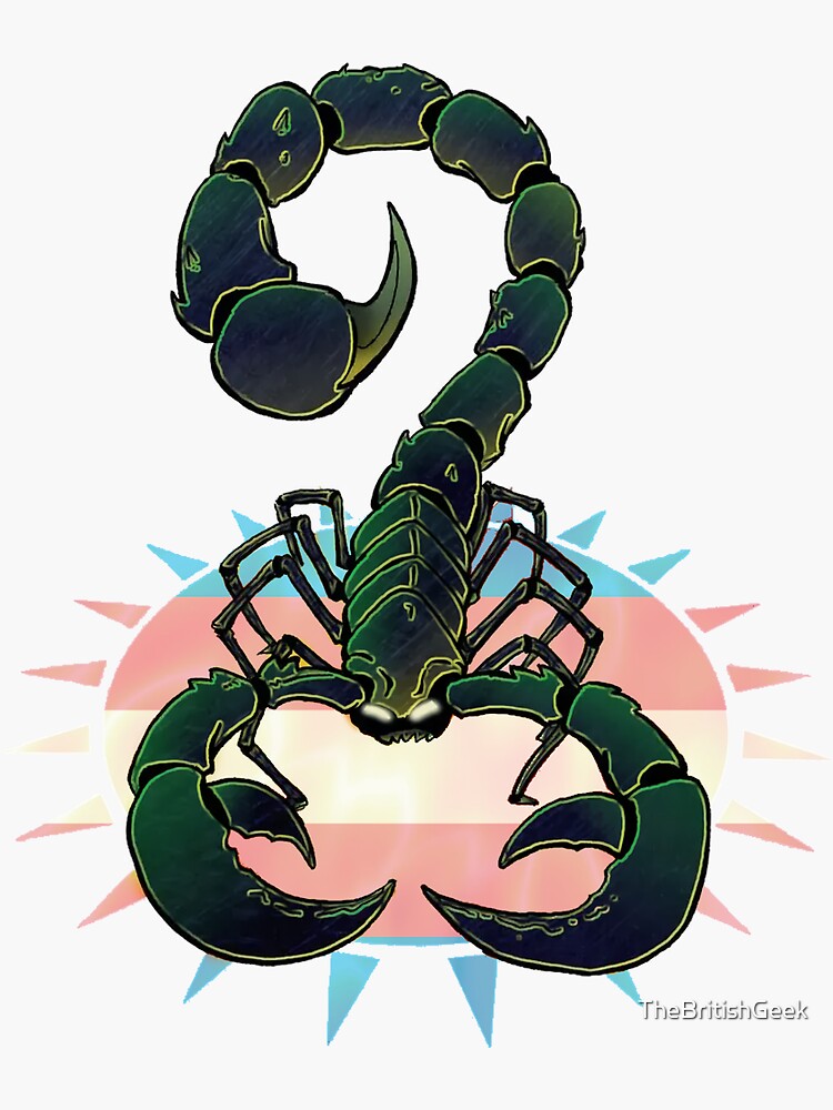 "Battletech Mechwarrior Clan Goliath Scorpion Trans Pride Emblem ...