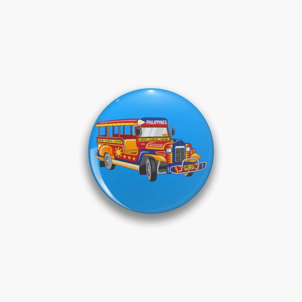 "Philippine Jeepney 2" Sticker for Sale by vinamous | Redbubble