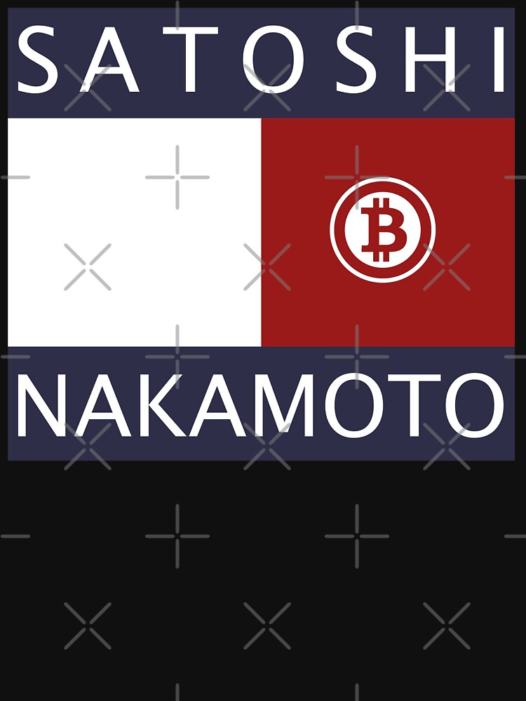 "Bitcoin Satoshi Nakamoto" T-shirt by BitcoinBros | Redbubble