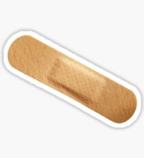 Bandaid Stickers | Redbubble