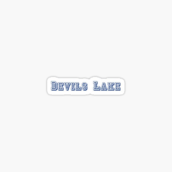 Devils Lake Stickers | Redbubble