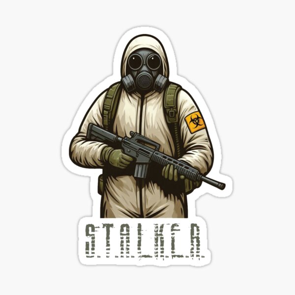 "Stalker - S.T.A.L.K.E.R. Warrior" Sticker for Sale by EXPLORUS | Redbubble