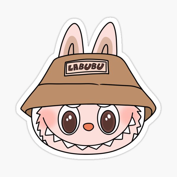"labubu full face" Sticker for Sale by Diyanggostyle | Redbubble