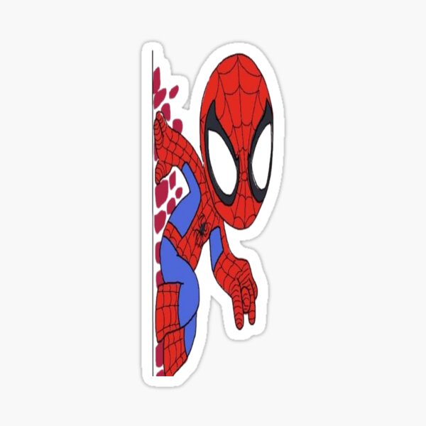 " Spider-Man" Sticker for Sale by NixTap | Redbubble