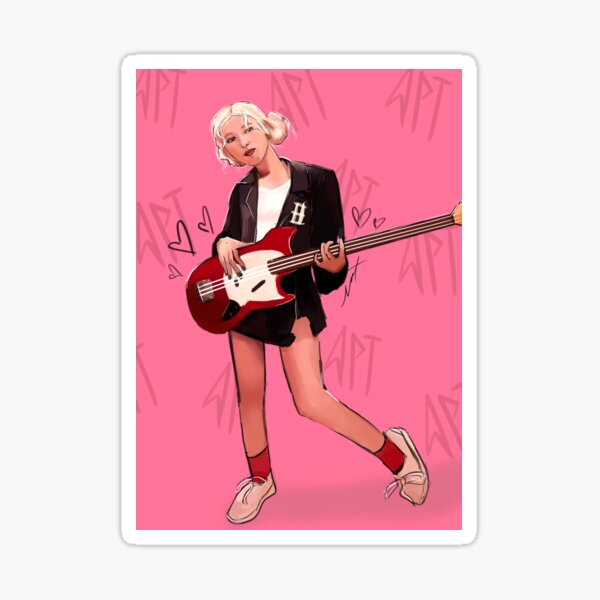 "APT APT APT" Sticker for Sale by Noor-Ul-Ain M | Redbubble