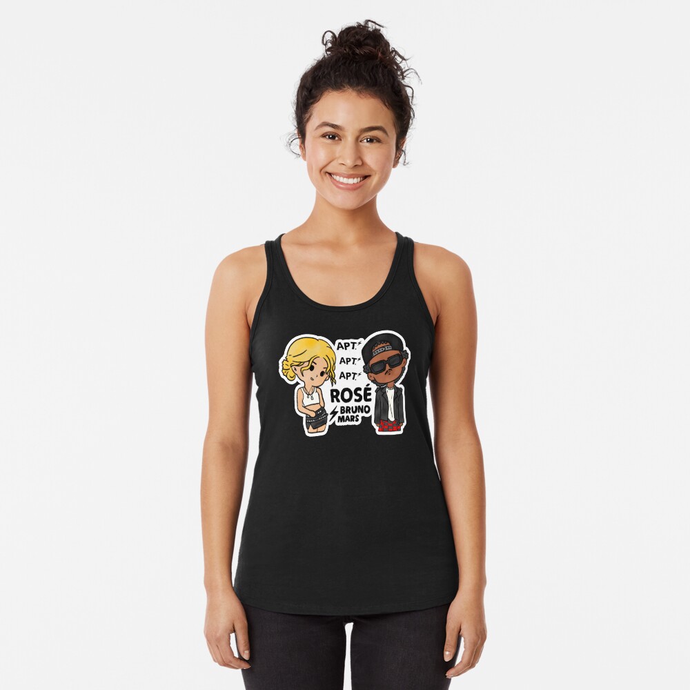 "APT Rosé & Bruno Mars - Littleoennie" Sticker for Sale by ...