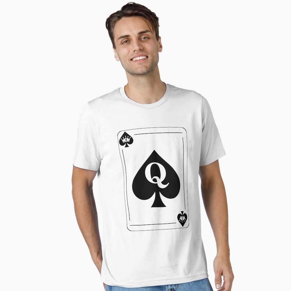 "Queen of Spades Playing Card Design" Sticker for Sale by AgbodzaDesigns | Redbubble
