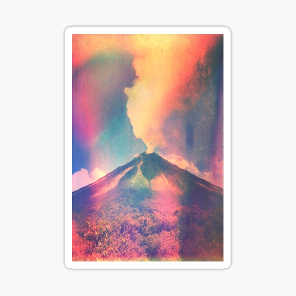 "Arenal" Sticker for Sale by danielmontero | Redbubble