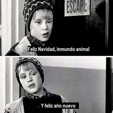 "Feliz Navidad , inmundo animal . Y feliz año nuevo" Sticker by doorzz ...