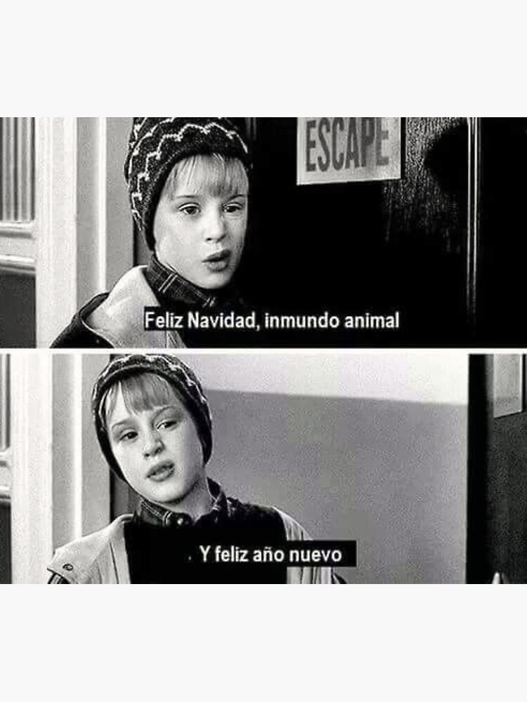 "Feliz Navidad , inmundo animal . Y feliz año nuevo" Sticker by doorzz ...