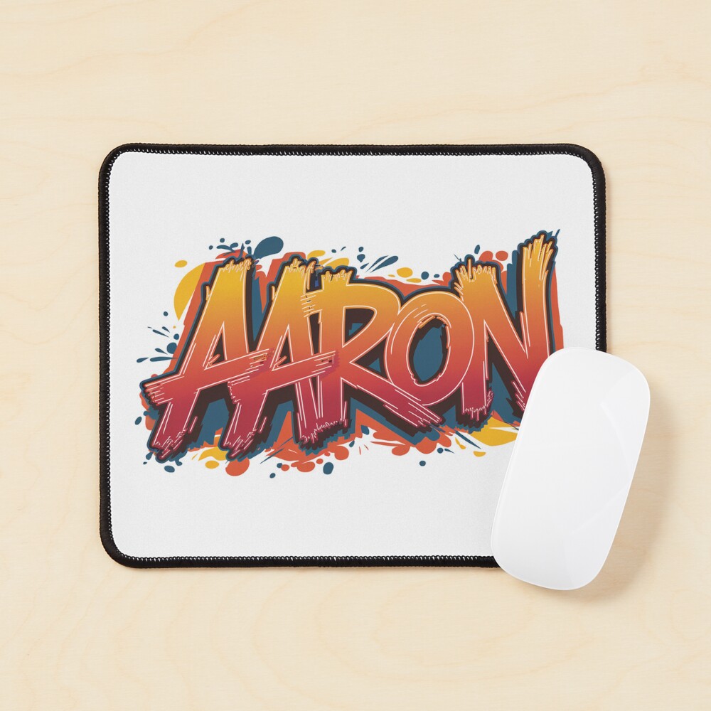 "Aaron" Sticker by Pleindedesigns | Redbubble