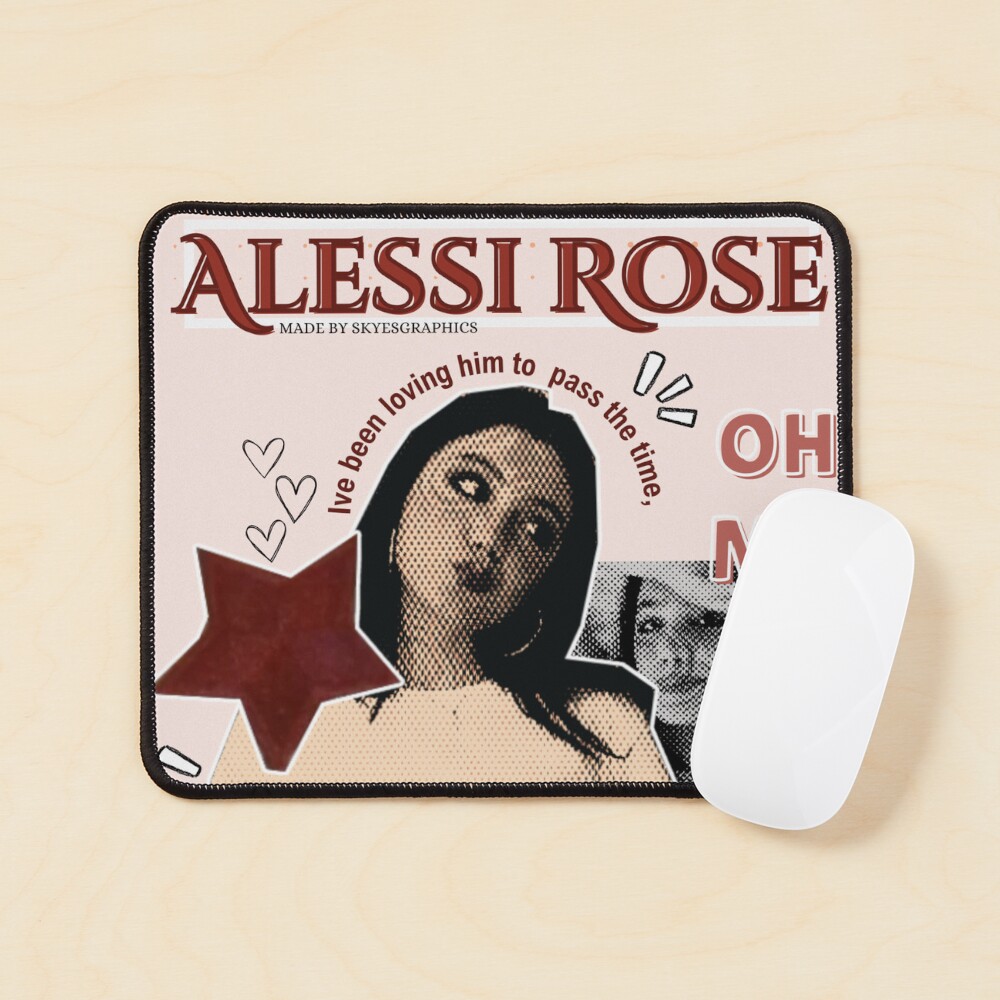 "Alessi Rose Poster Design" Sticker for Sale by byskyesgraphics | Redbubble