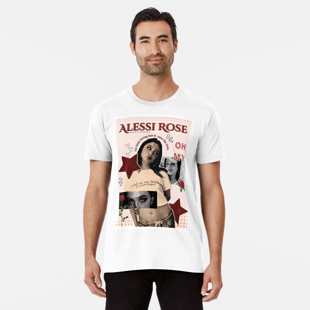 "Alessi Rose Poster Design" Sticker for Sale by byskyesgraphics | Redbubble