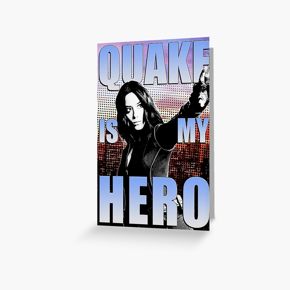 "Quake is my Hero" Poster for Sale by hamsterfactor | Redbubble