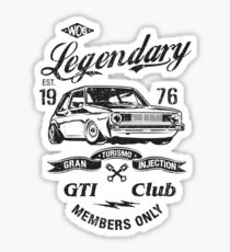 Golf Mk1 Vw Stickers | Redbubble