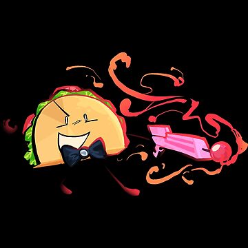 "Inanimate Insanity: Taco Gun!" Sticker for Sale by funnydoggg | Redbubble