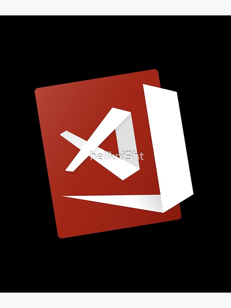 Póster «Logotipo de Visual Studio Code (estilo Valentines)» de ...