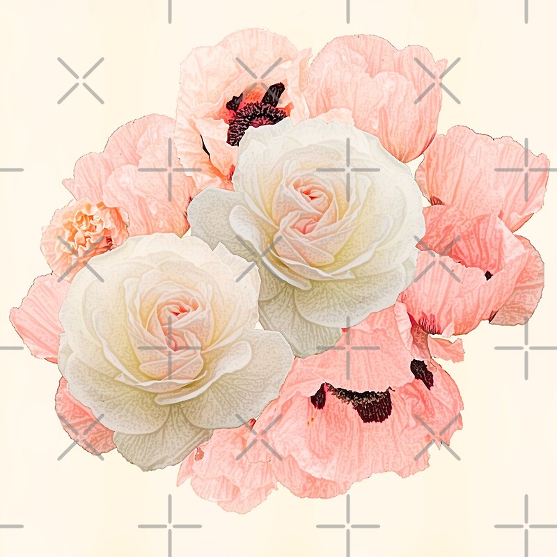 "What the rose and the poppy say " by anni103 | Redbubble