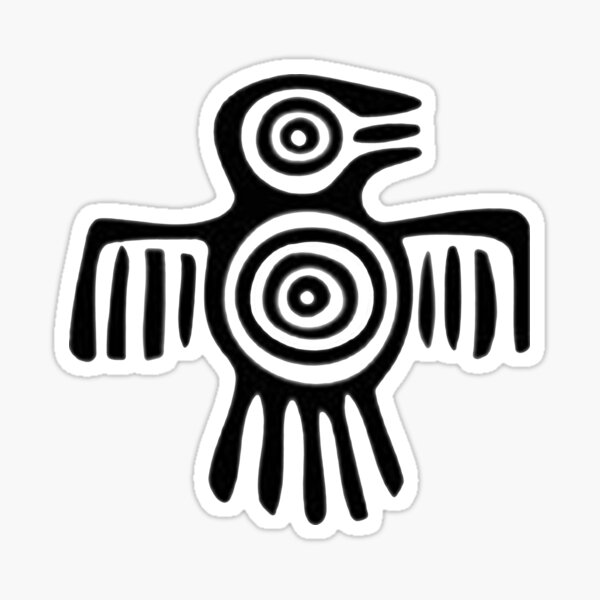 "Mayan Bird" Sticker for Sale by imageresource | Redbubble
