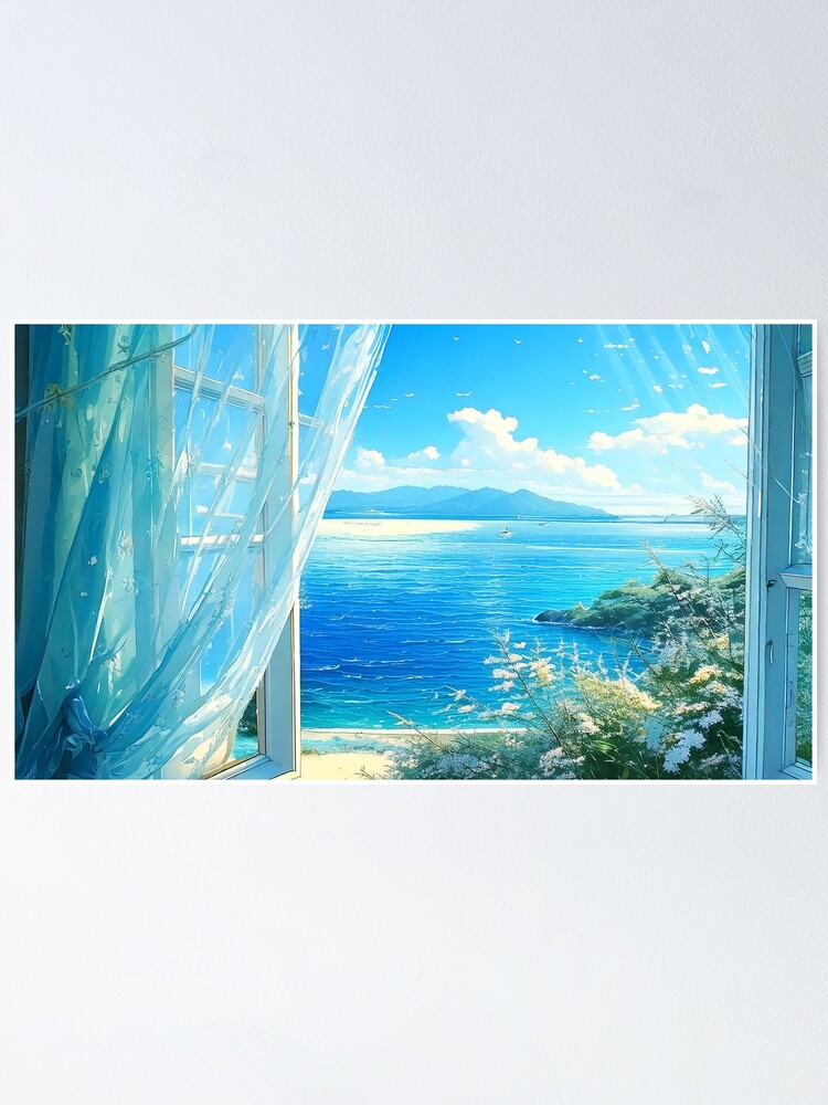 "Ocean View" Poster for Sale by aniscapes | Redbubble