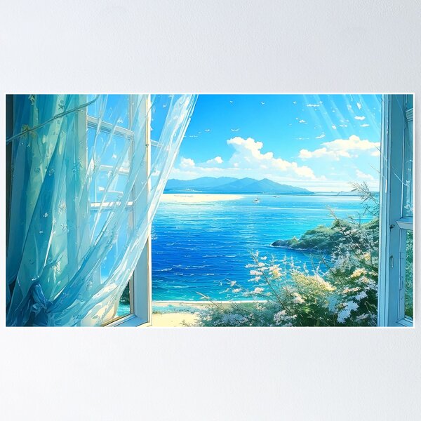 "Ocean View" Poster for Sale by aniscapes | Redbubble