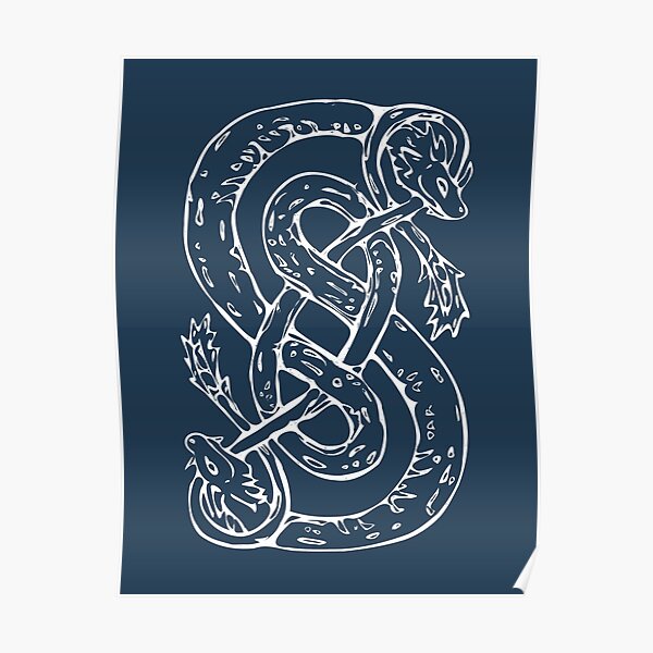 "Loki Snake Symbol" Poster for Sale by miniverdesigns | Redbubble
