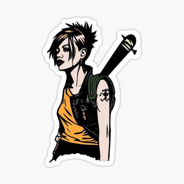 "Tank Girl" Sticker for Sale by grendelFX | Redbubble