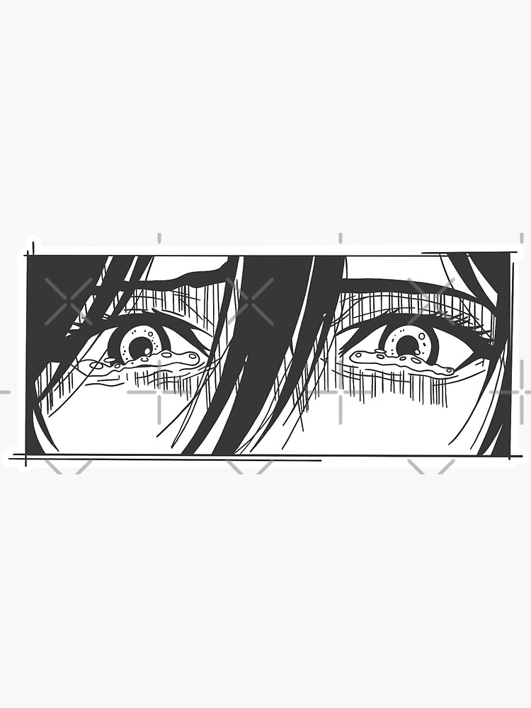 "Mikasa eyes" Sticker for Sale by jacckeyyc | Redbubble