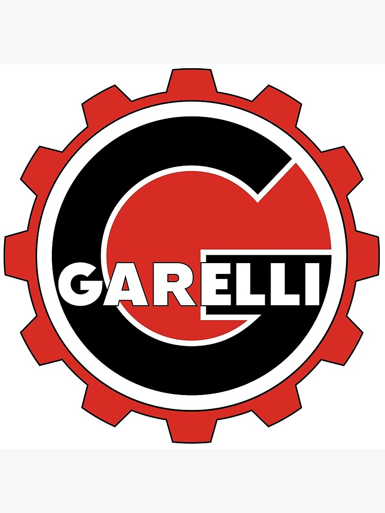 "Vintage Garelli Motorcycle Badge" Art Print for Sale by mkkessel ...