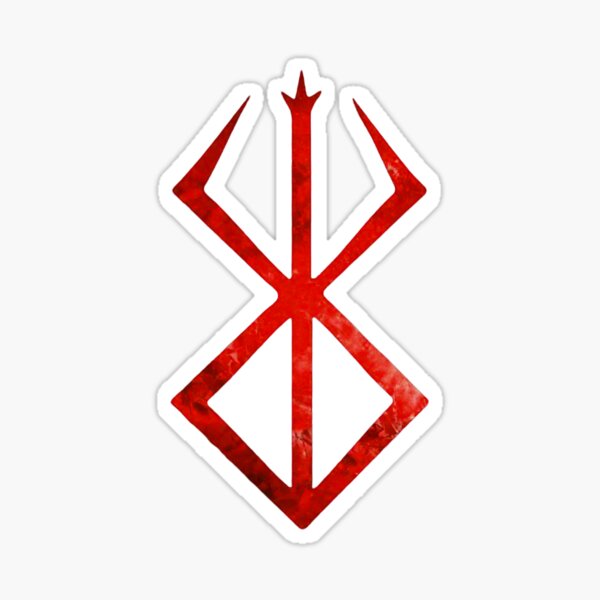 "RED The Brand of Sacrifice Design" Sticker for Sale by AbnormalAdorn ...