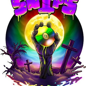 "Snips #5 (rainbow variant) by Scott Coathup" Sticker for Sale by ...