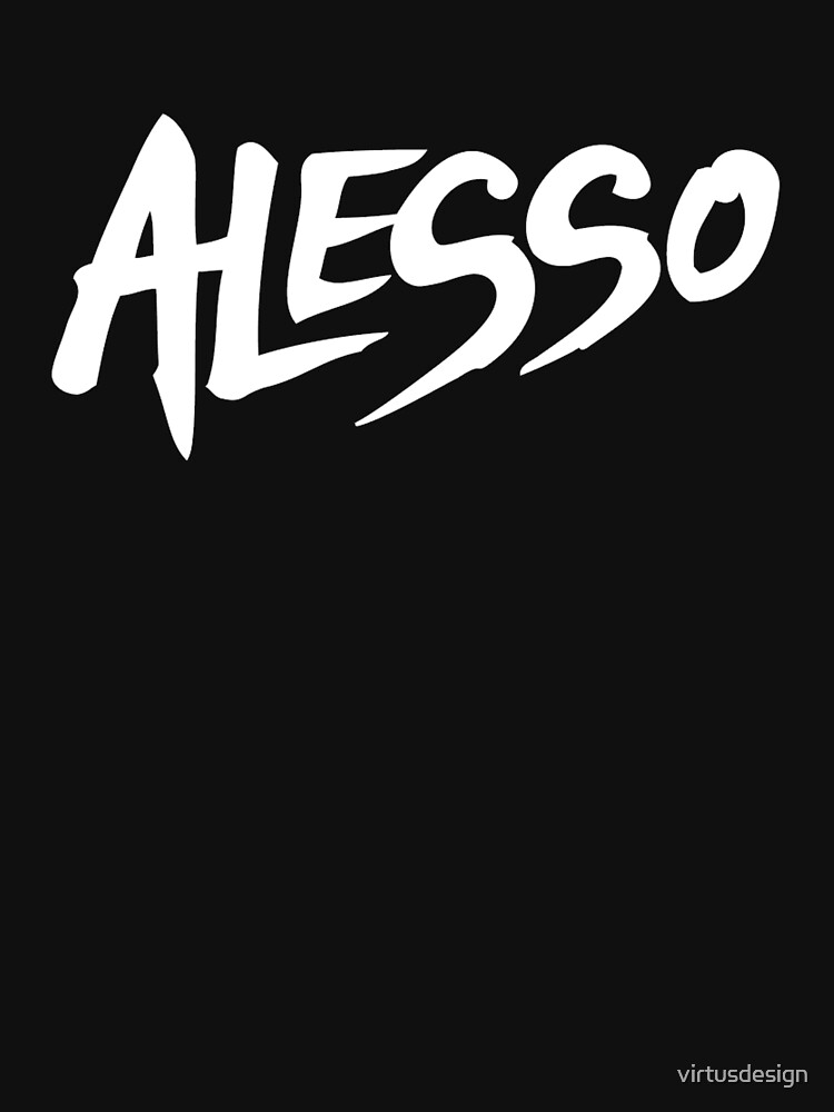 "Alesso logo" T-shirt for Sale by virtusdesign | Redbubble | dj t ...