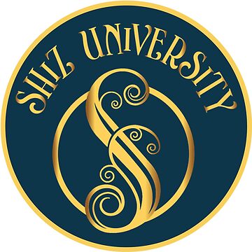"Shiz university shield 1" Sticker by Leyzel | Redbubble