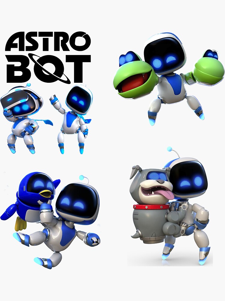 "Astrobot Game Stickers Pack" Sticker for Sale by Risings | Redbubble