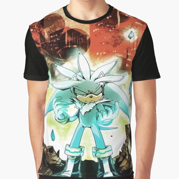 "Shadow The Hedgehog" Graphic T-Shirt for Sale by Aqsa-manzoor | Redbubble