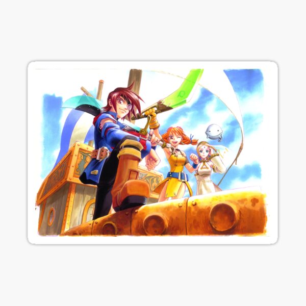 "Skies of Arcadia" Sticker for Sale by sleeplessgiant | Redbubble
