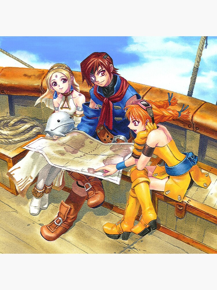 "Skies of Arcadia Map" Sticker for Sale by sleeplessgiant | Redbubble