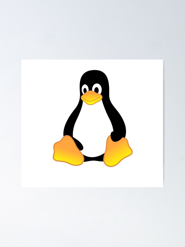 "Tux Mascot Hoodie Penguin Linux Logo" Poster for Sale by rainwater11 ...