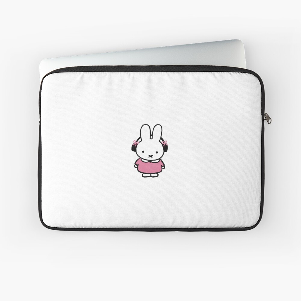 "Cute Bow Headphone Miffy " Sticker for Sale by cranbearrie | Redbubble